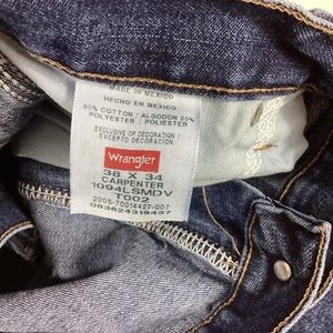 Wrangler | Jeans | Wrangler Carpenter Style Mens Jeans Size 38x34 ...